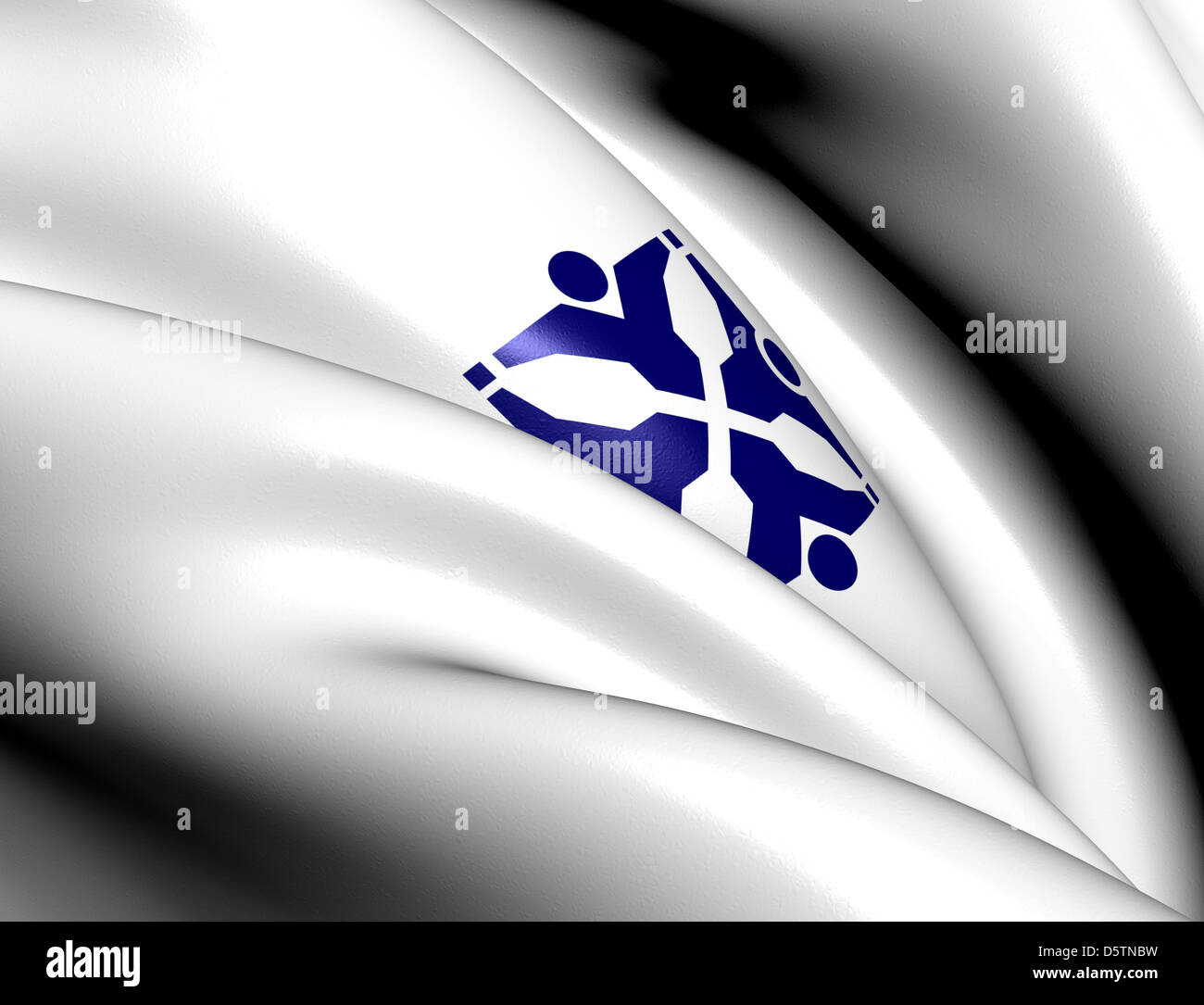 Columbia national flag white background hi-res stock photography and ...