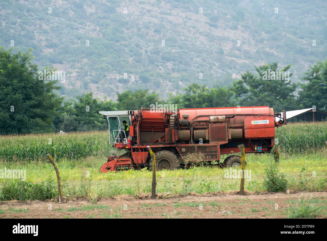 Farmer operating hi-res stock photography and images - Alamy