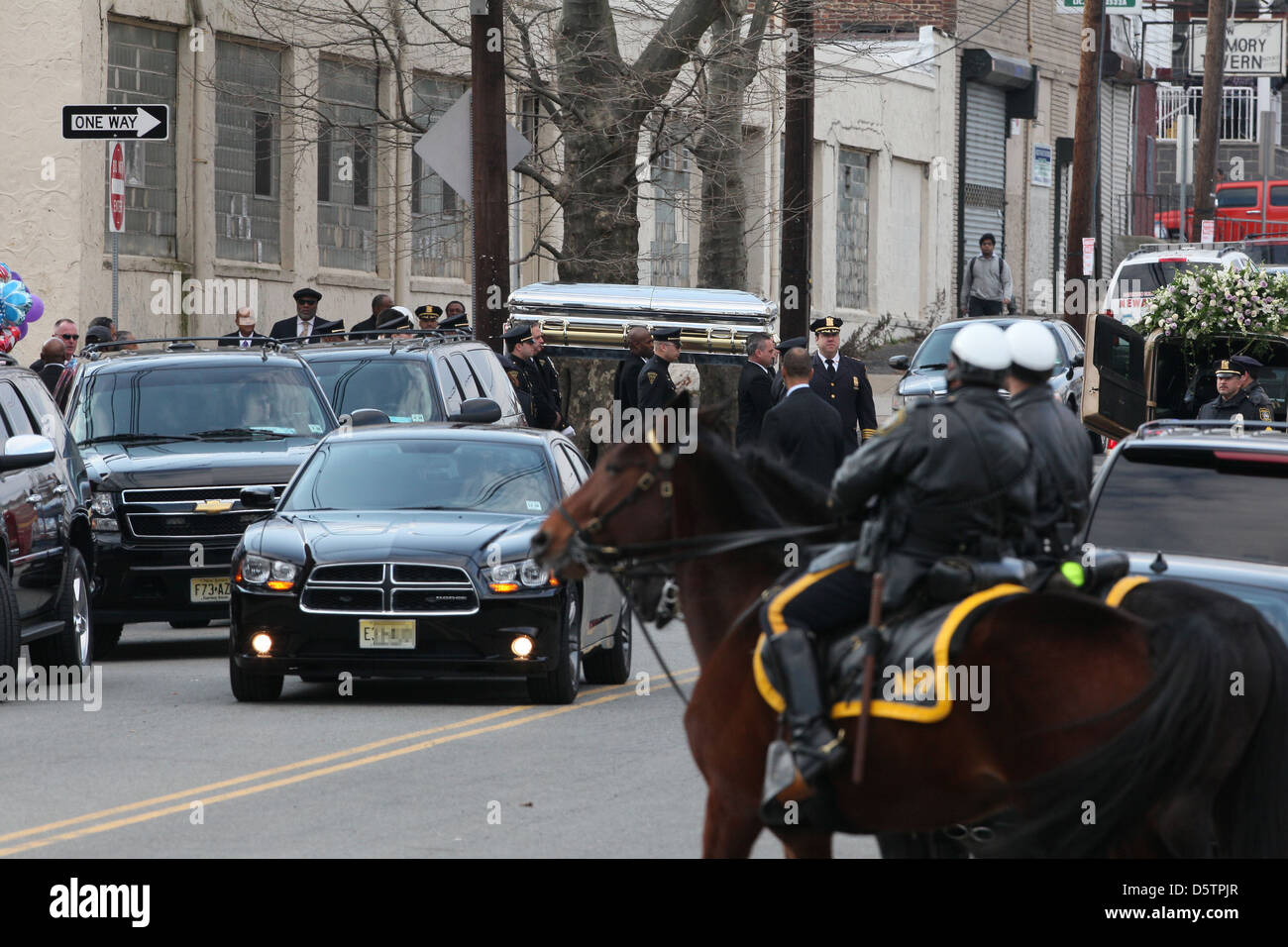 Whitney houstons casket hi-res stock photography and images - Alamy