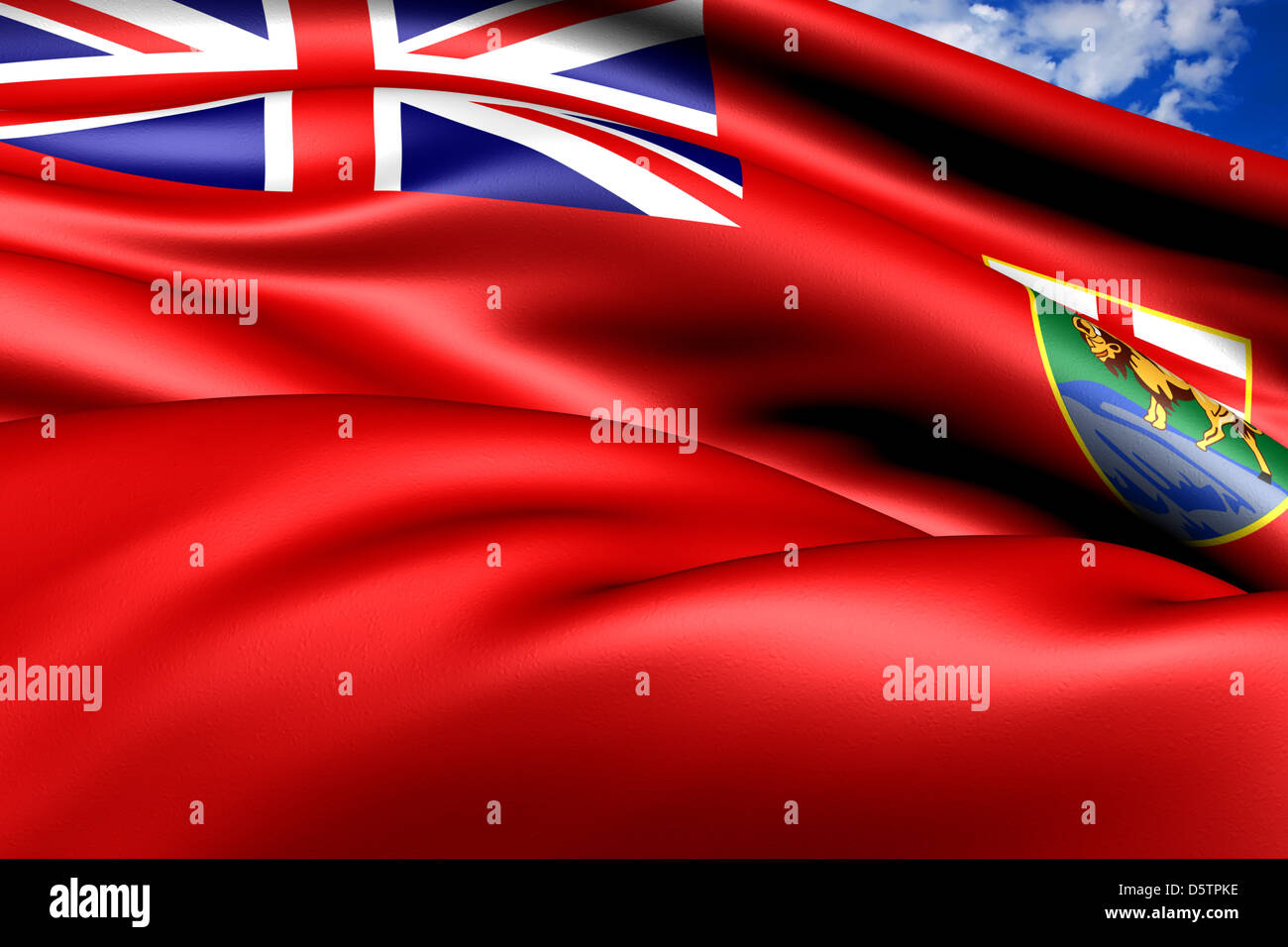 Flag of Manitoba Stock Photo - Alamy