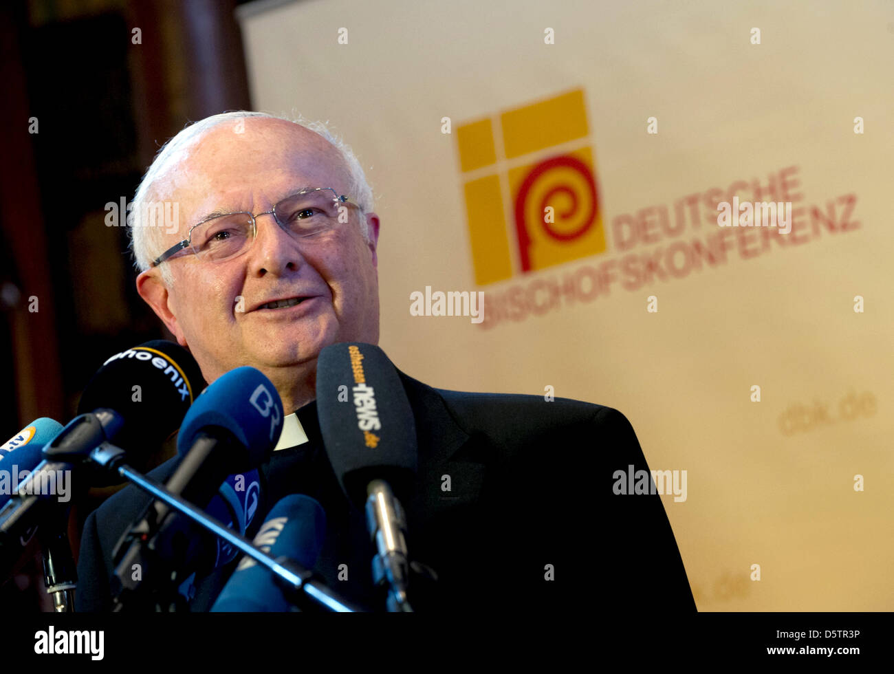 Chairman of the German Bishops' Conference, Arc Bishop Robert Zollitsch ...