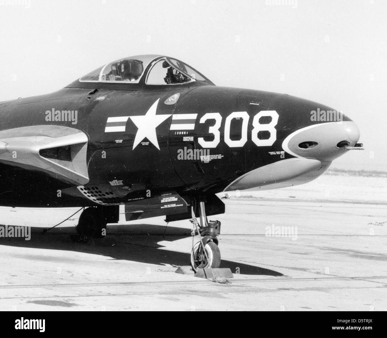 The Grumman F9F-8 Cougar, a carrier-based fighter, is operated by VA ...