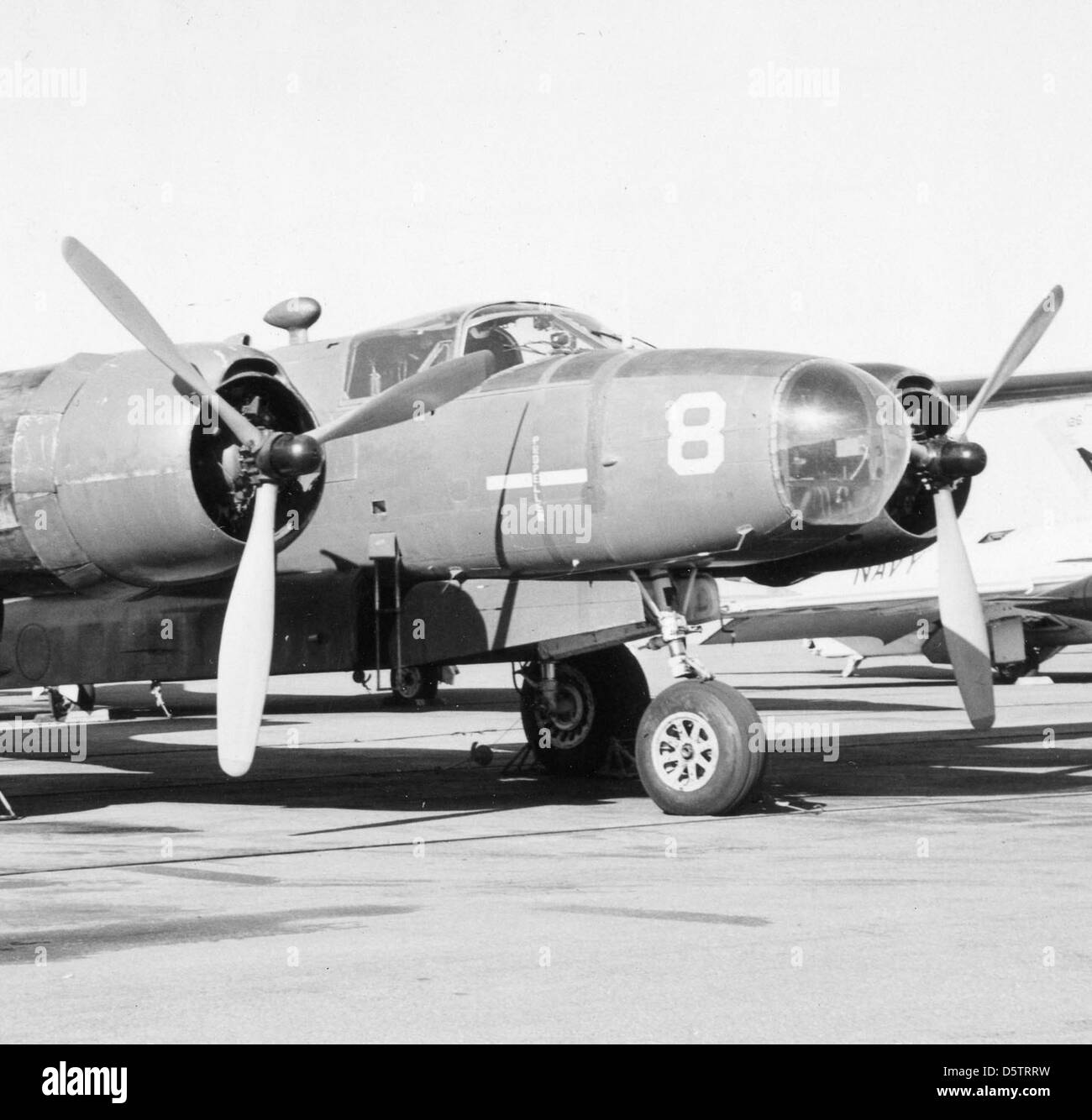 The Douglas JD-1 Invader, used by Utility Squadron Seven (VU-7), was a ...