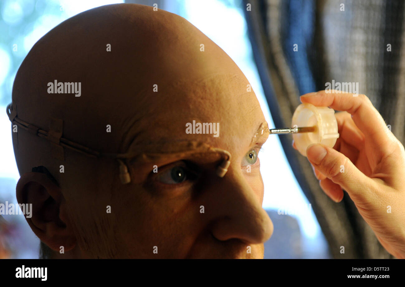 Musical theatre actor Veit Schäfermeier is pictured during his ...