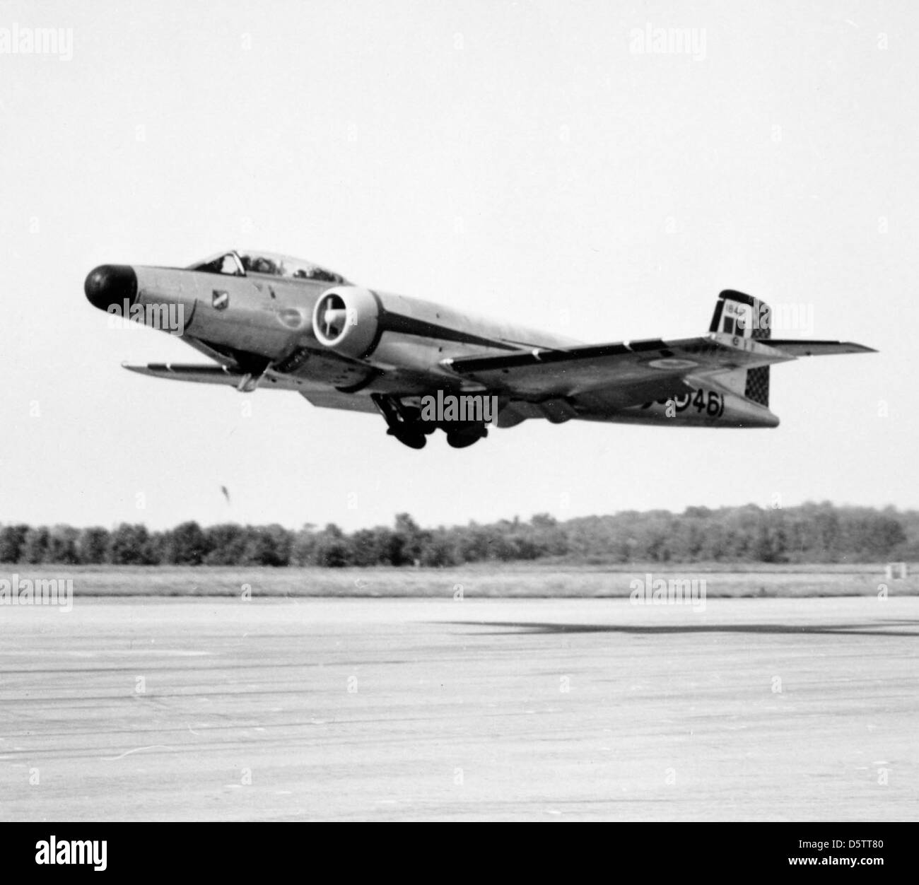 The Avro CF-100 Canuck, a Canadian twin-engine all-weather fighter, was ...