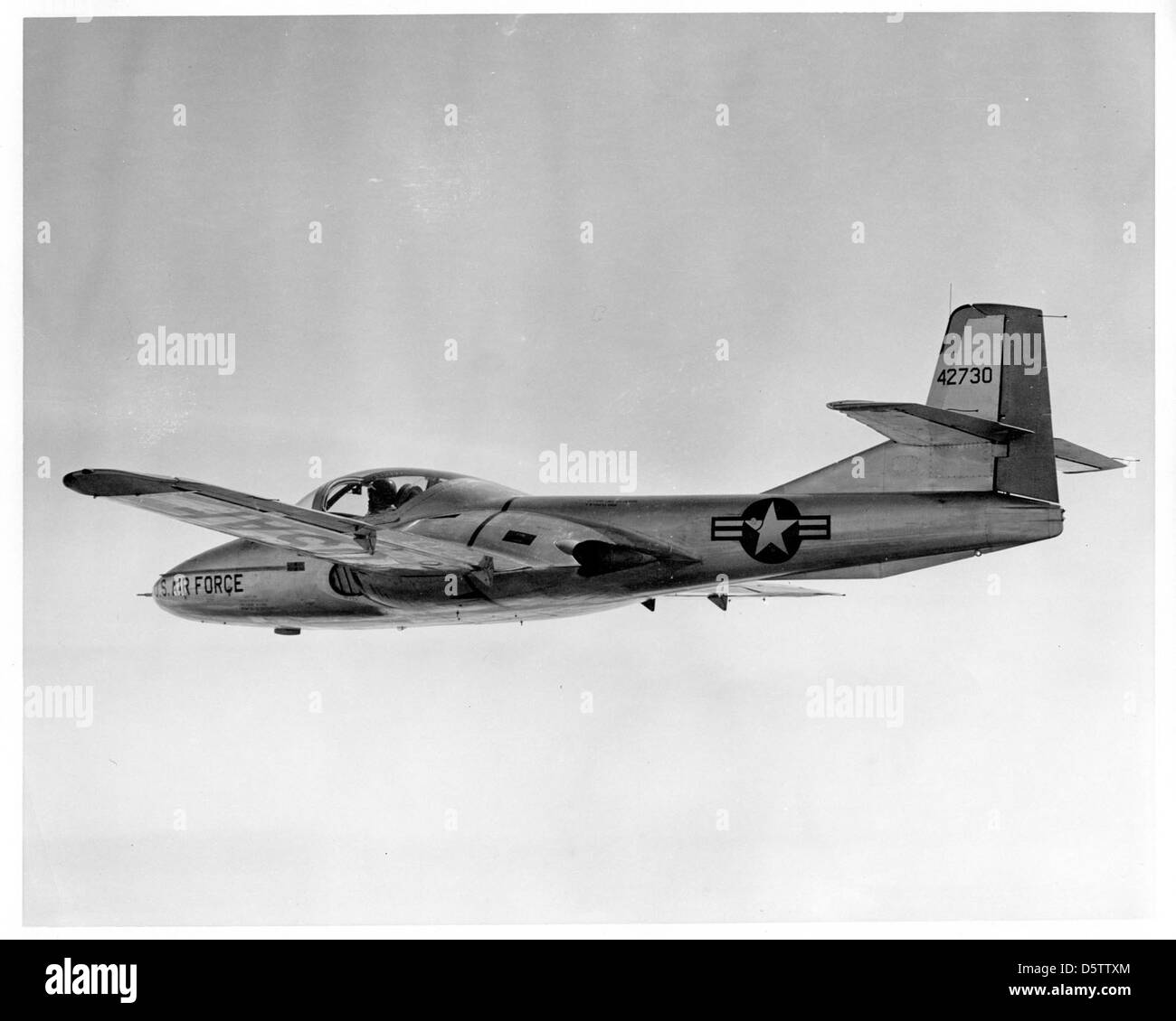 The Cessna T-37A-CE 'Tweet' is a twin-engine jet trainer used by the U ...