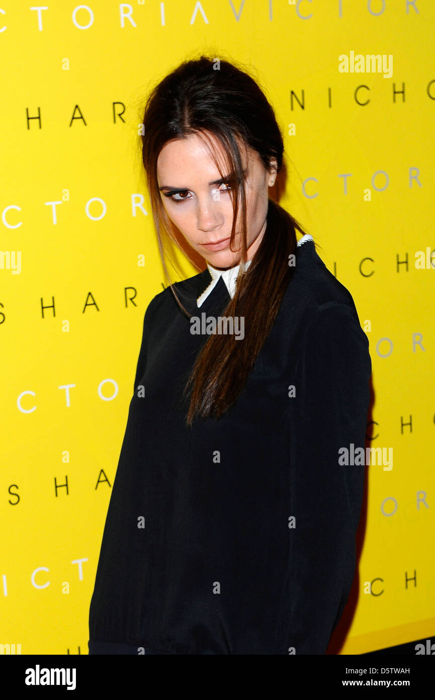 Victoria Beckham Unveiling of Victoria Beckham Clothing Line at Harvey ...