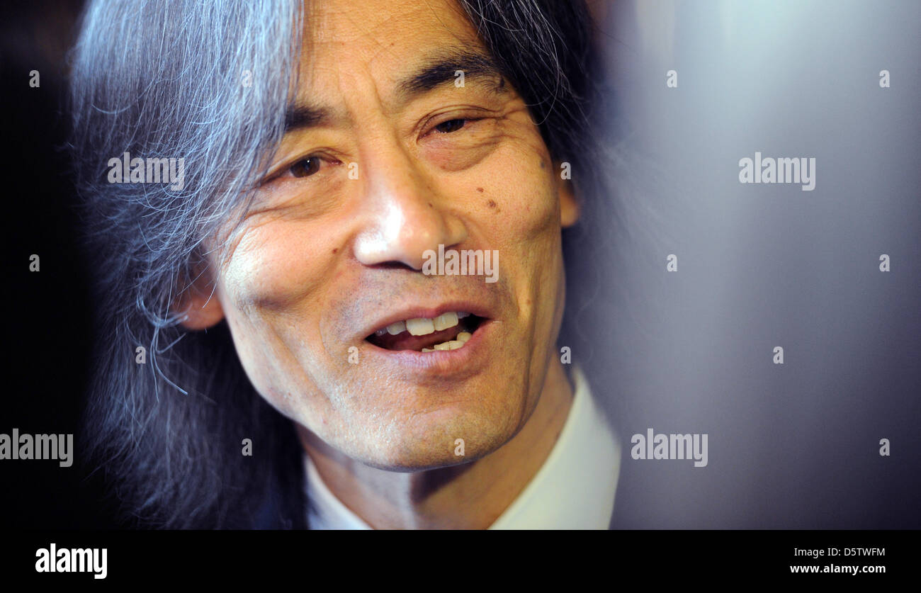 Future music director of the Hamburg State Opera Kent Nagano smiles at ...