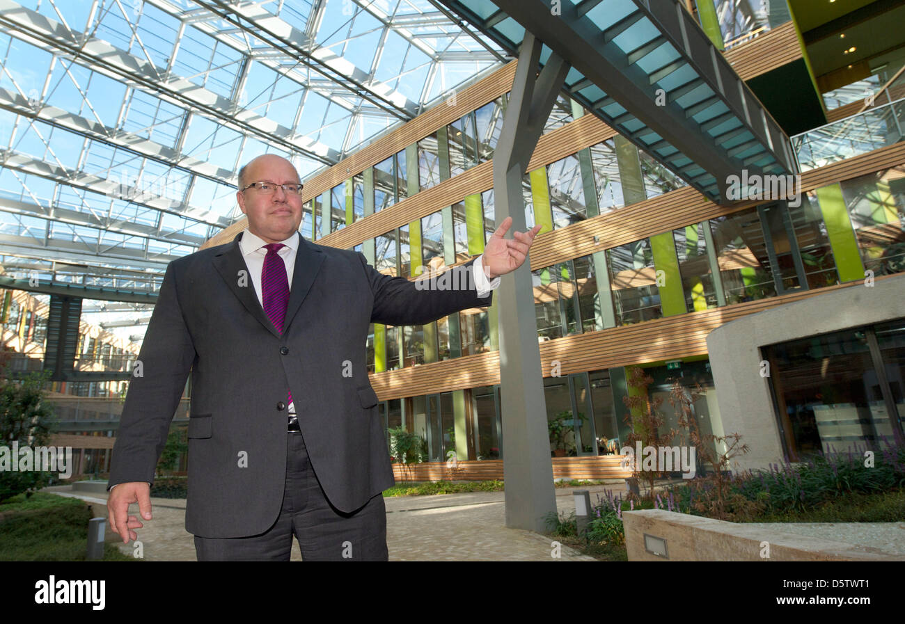 German Environment Minister Peter Altmaier pays his inaugural visit to ...