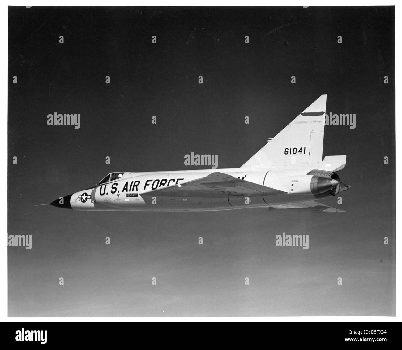 The Convair F-102A-55-CO 'Delta Dagger' was an early interceptor jet ...