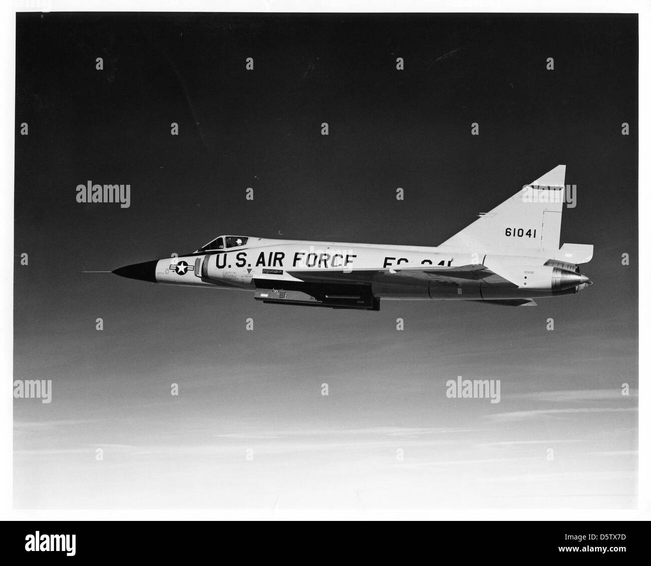 The Convair F-102A-55-CO 'Delta Dagger' was an interceptor aircraft ...