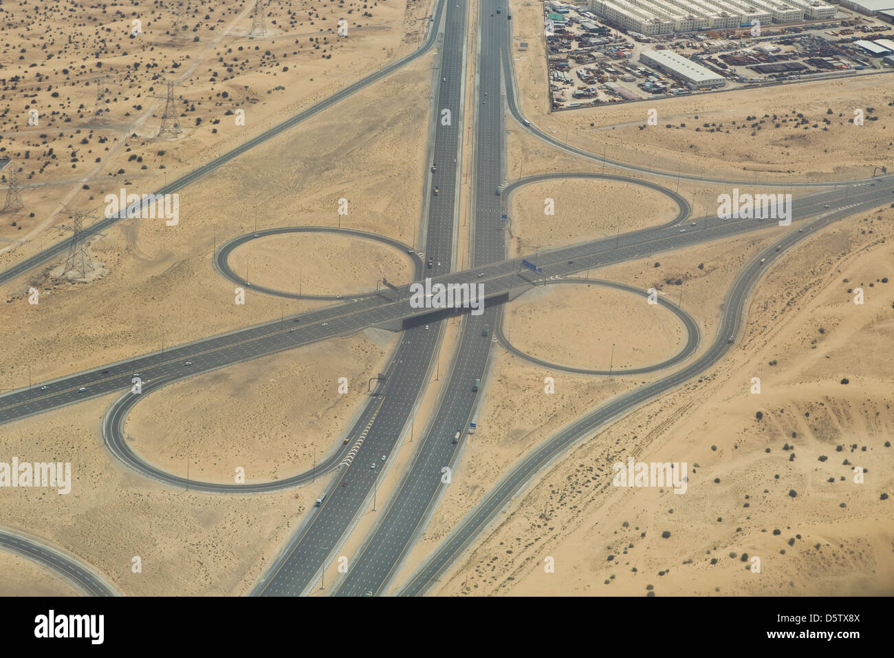Interchange road hi-res stock photography and images - Alamy