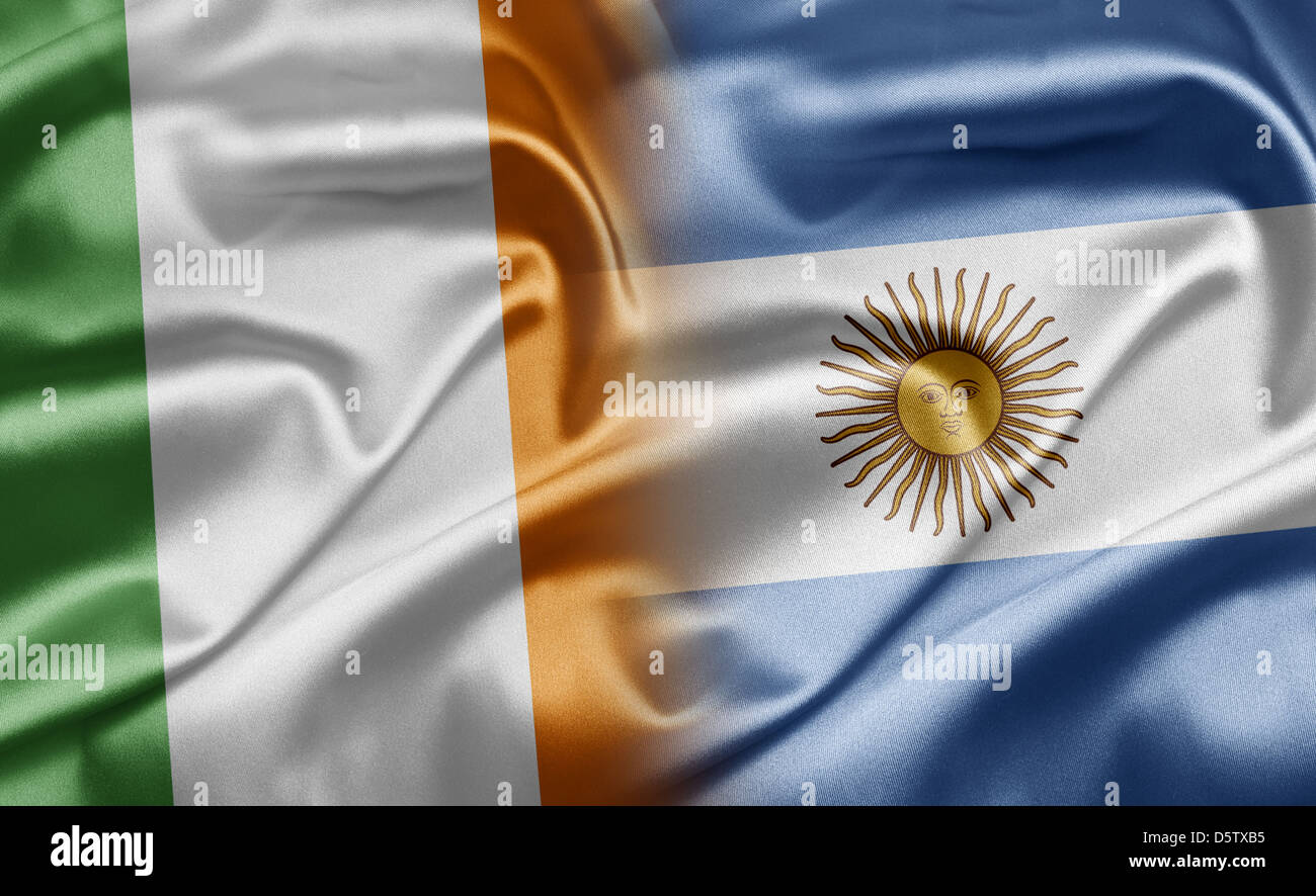 Ireland and Argentina Stock Photo - Alamy