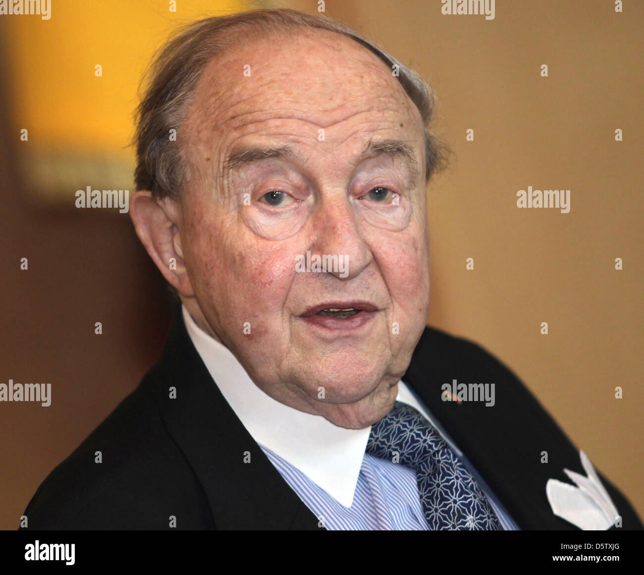 US-Israeli master pianist Menahem Pressler speaks at Bundeshaus where ...