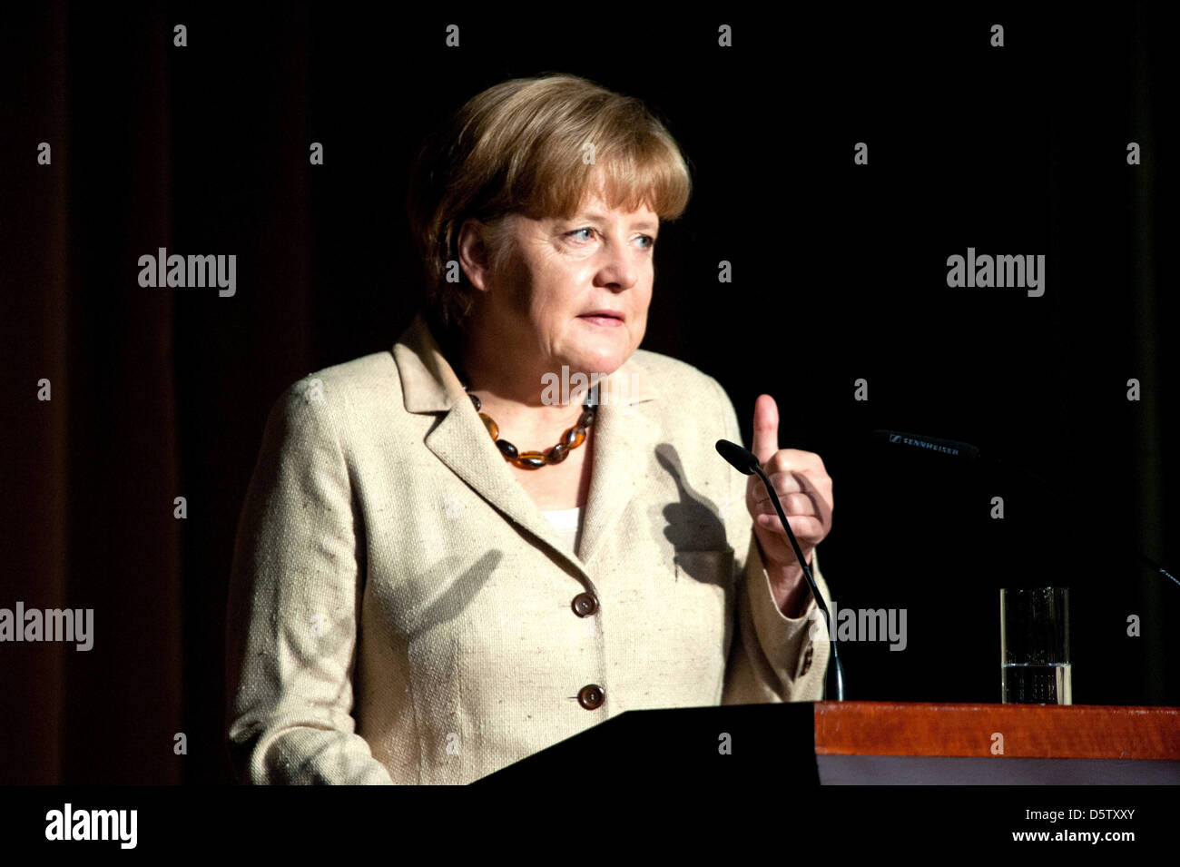 German Chancellor Angela Merkel attends the FCEM (Femmes Chefs d ...