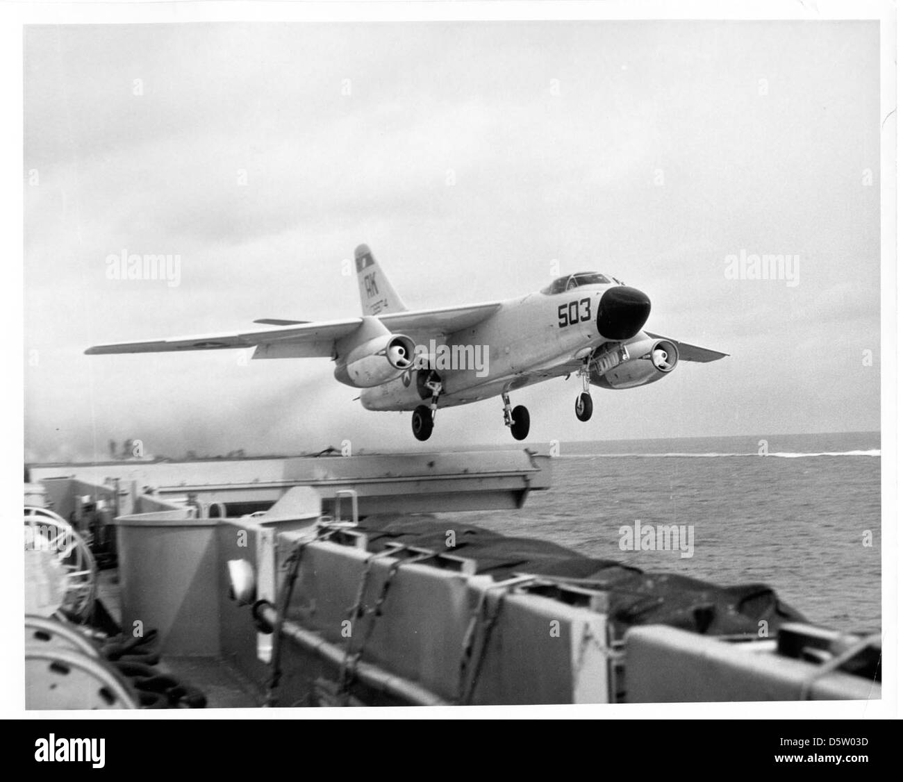 The Douglas A3D-2 Skywarrior was a carrier-based bomber used by the U.S ...