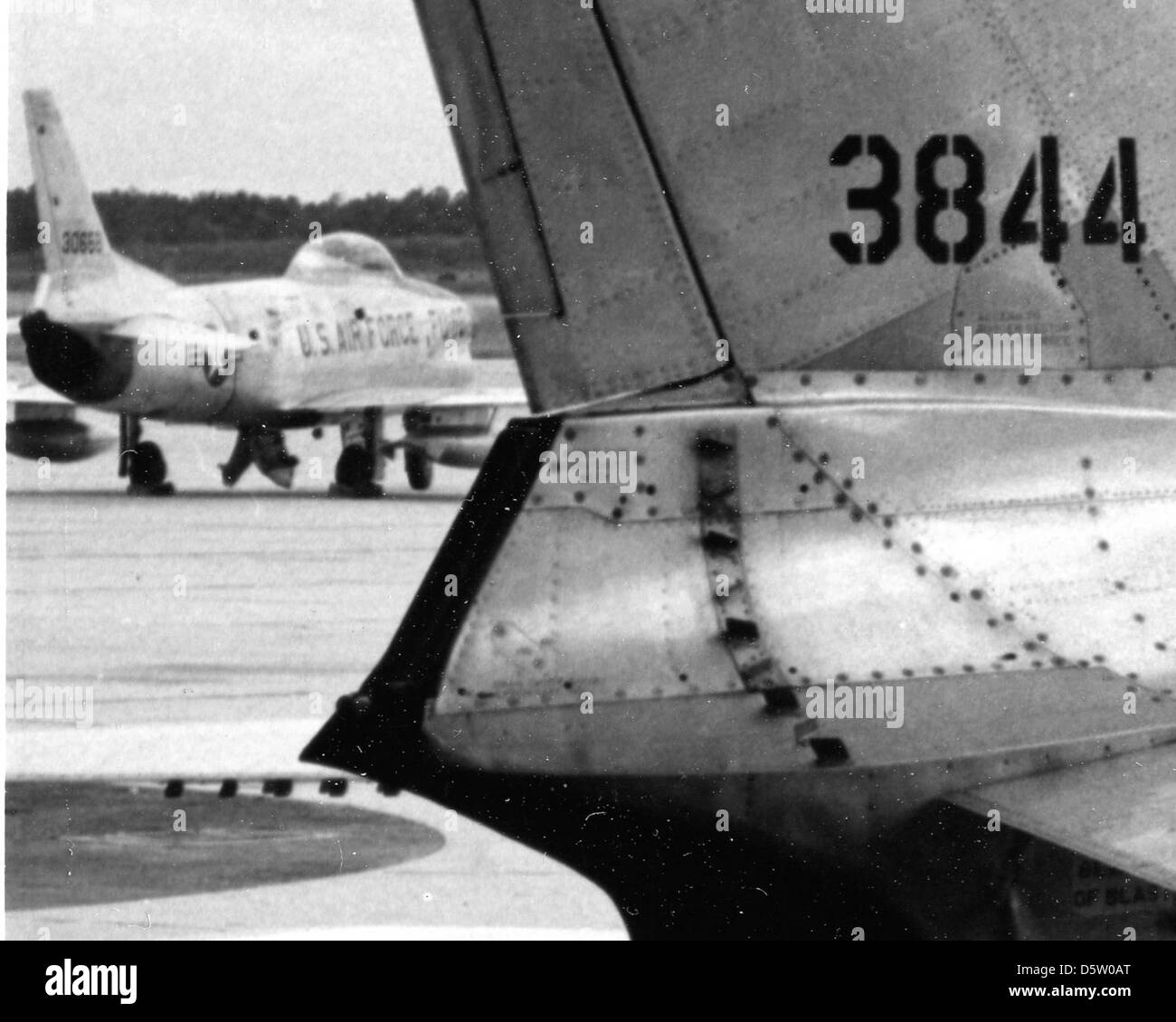 The North American F-86L Sabre Dog of the 146th Fighter Interceptor ...