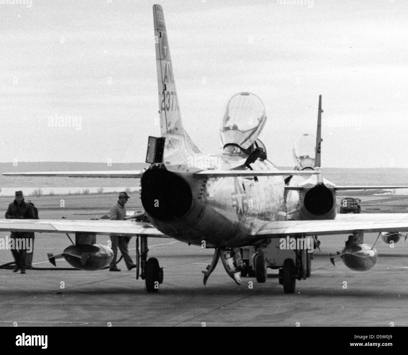 The North American F-86D-40-NA 'Sabre Dogs' of the 181st Fighter ...