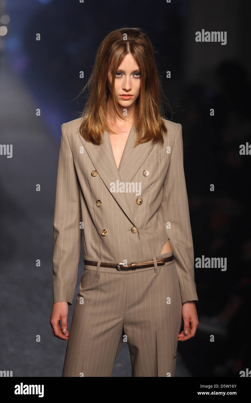 A model presenting a creation by Jean Paul Gaultier during 'Paris ...