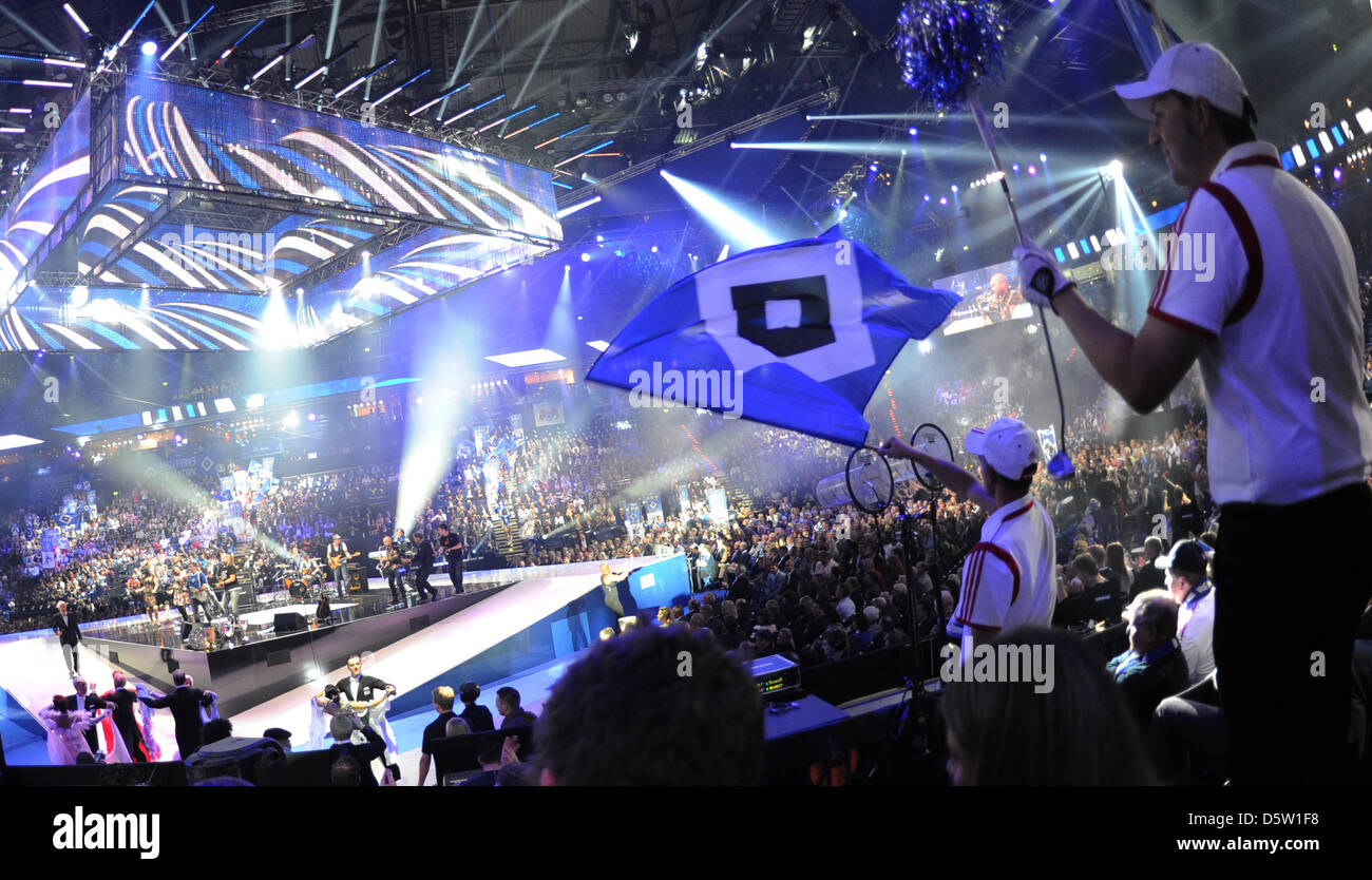HSV team members and fans celebrate during the birthday gala for the ...