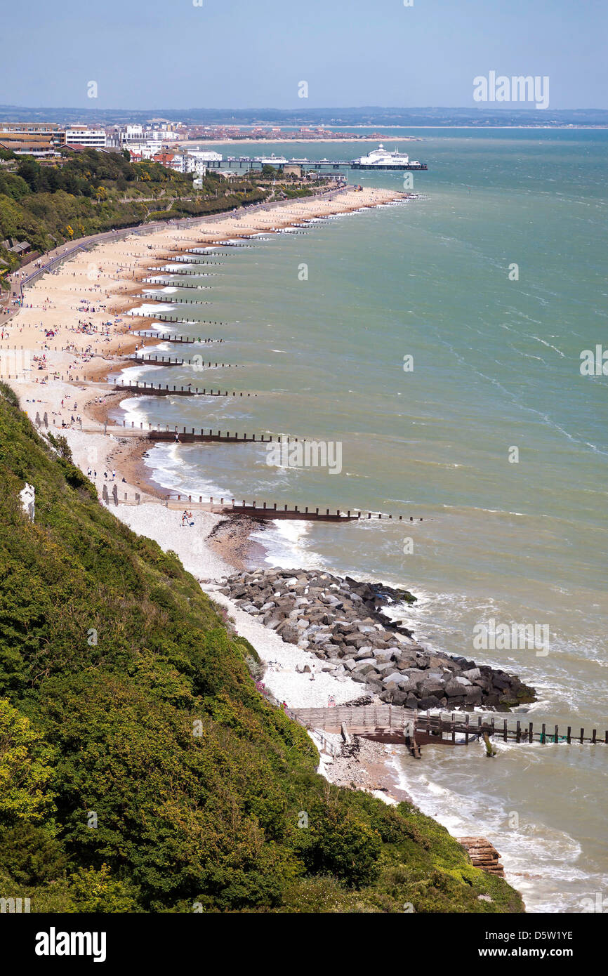 The seafront at Eastbourne Stock Photo - Alamy
