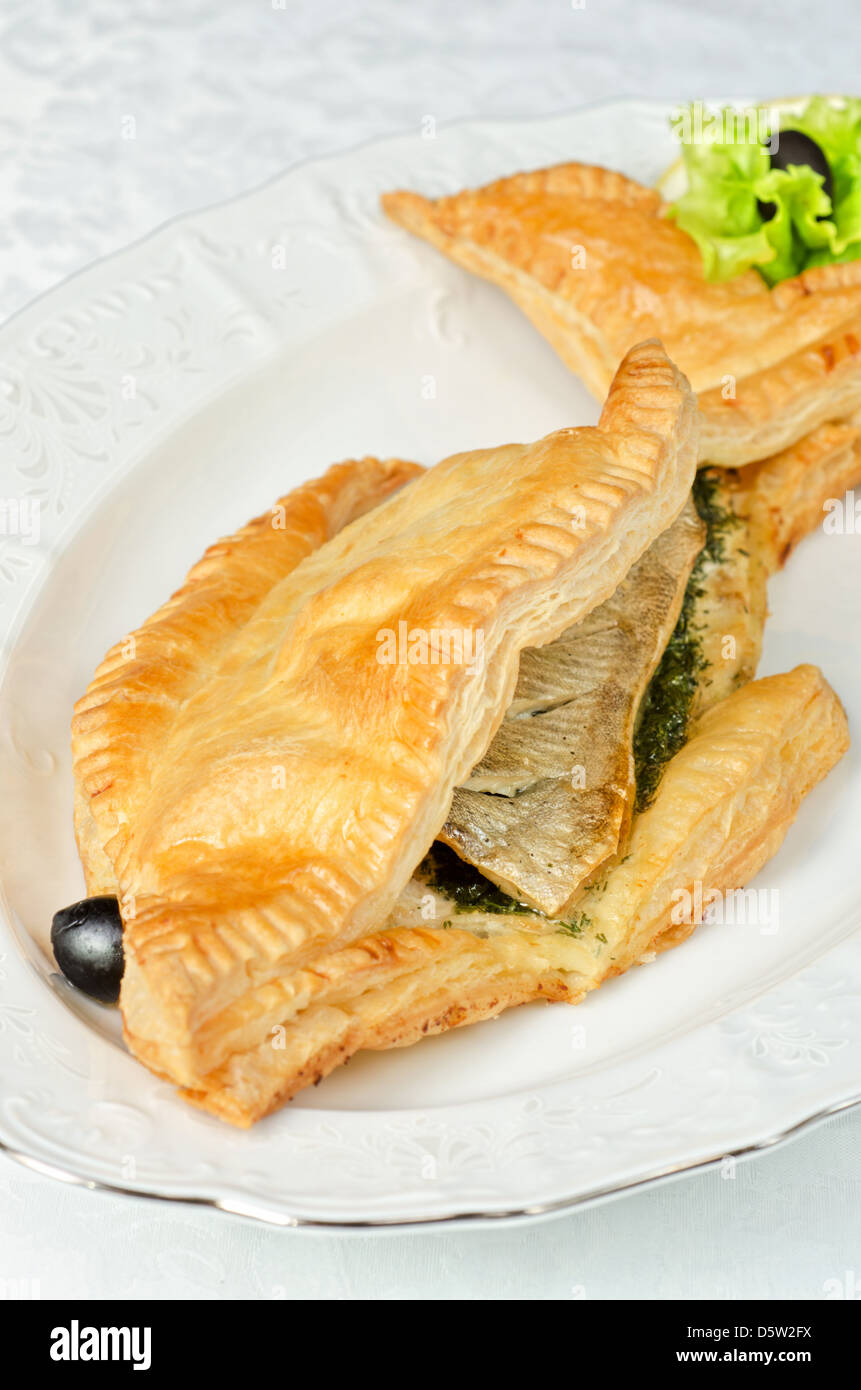 tasty dish of trout fish Stock Photo - Alamy