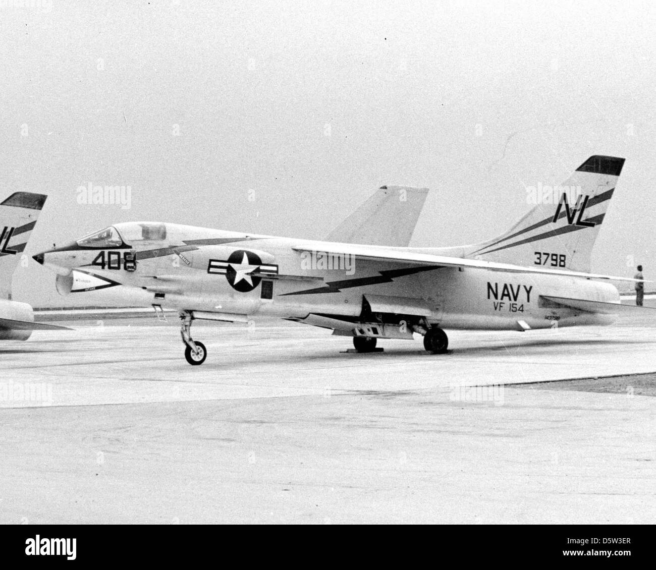 F8u jet hi-res stock photography and images - Alamy