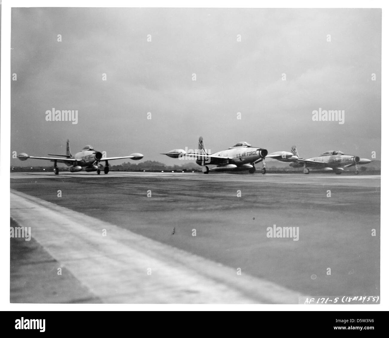 Republic thunderjet Black and White Stock Photos & Images - Alamy