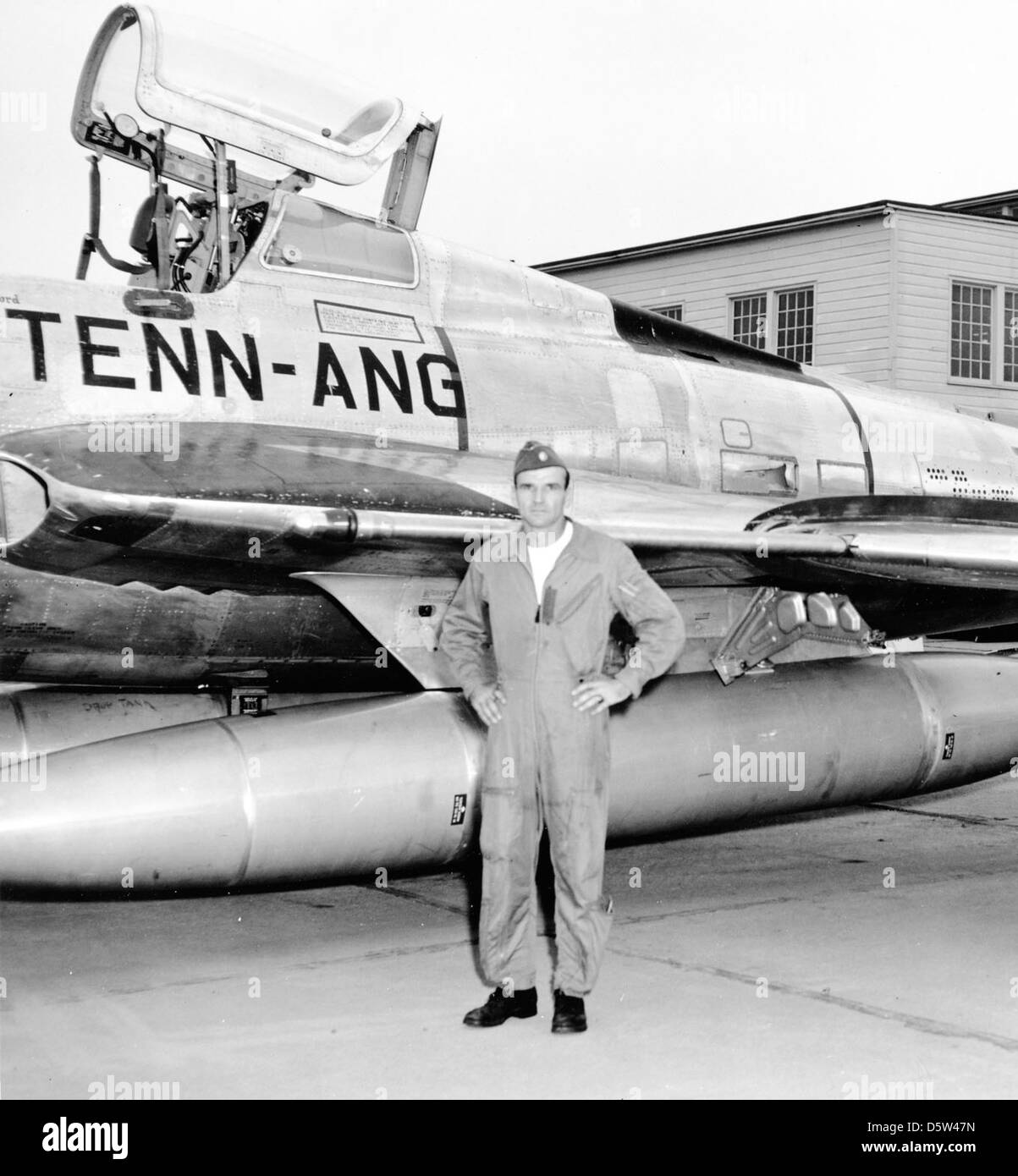 Republic RF-84F-40-RE "Thunderflash" of the 155th TRS, TENN-ANG ...