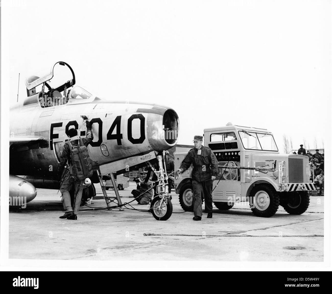 The Republic F-84F Thunderstreak of the 510th Fighter-Bomber Squadron ...