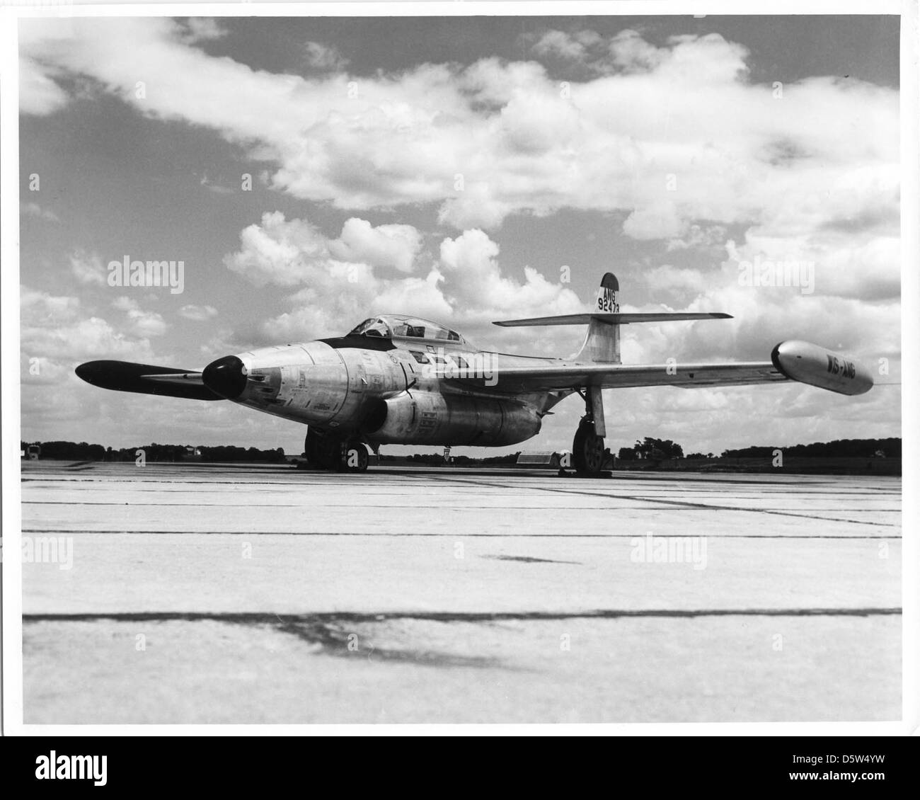 Northrop F-89B "Scorpion" of the 176th FIS, WIS-ANG (Madison Stock ...