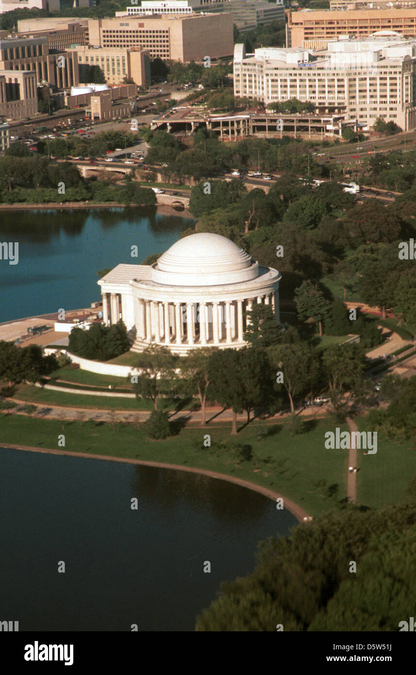 Aerial The Thomas Jefferson Memorial Washington DC, Thomas Jefferson ... Aerial The Thomas Jefferson Memorial Washington DC, Thomas Jefferson ...