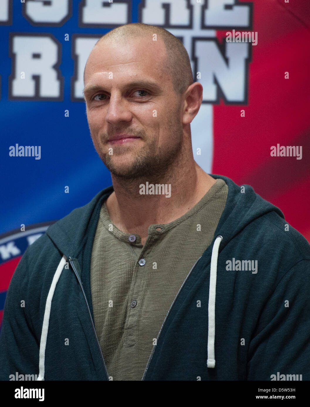 Mannheim's Dennis Seidenberg is pictured at the stadium during a DEL ...