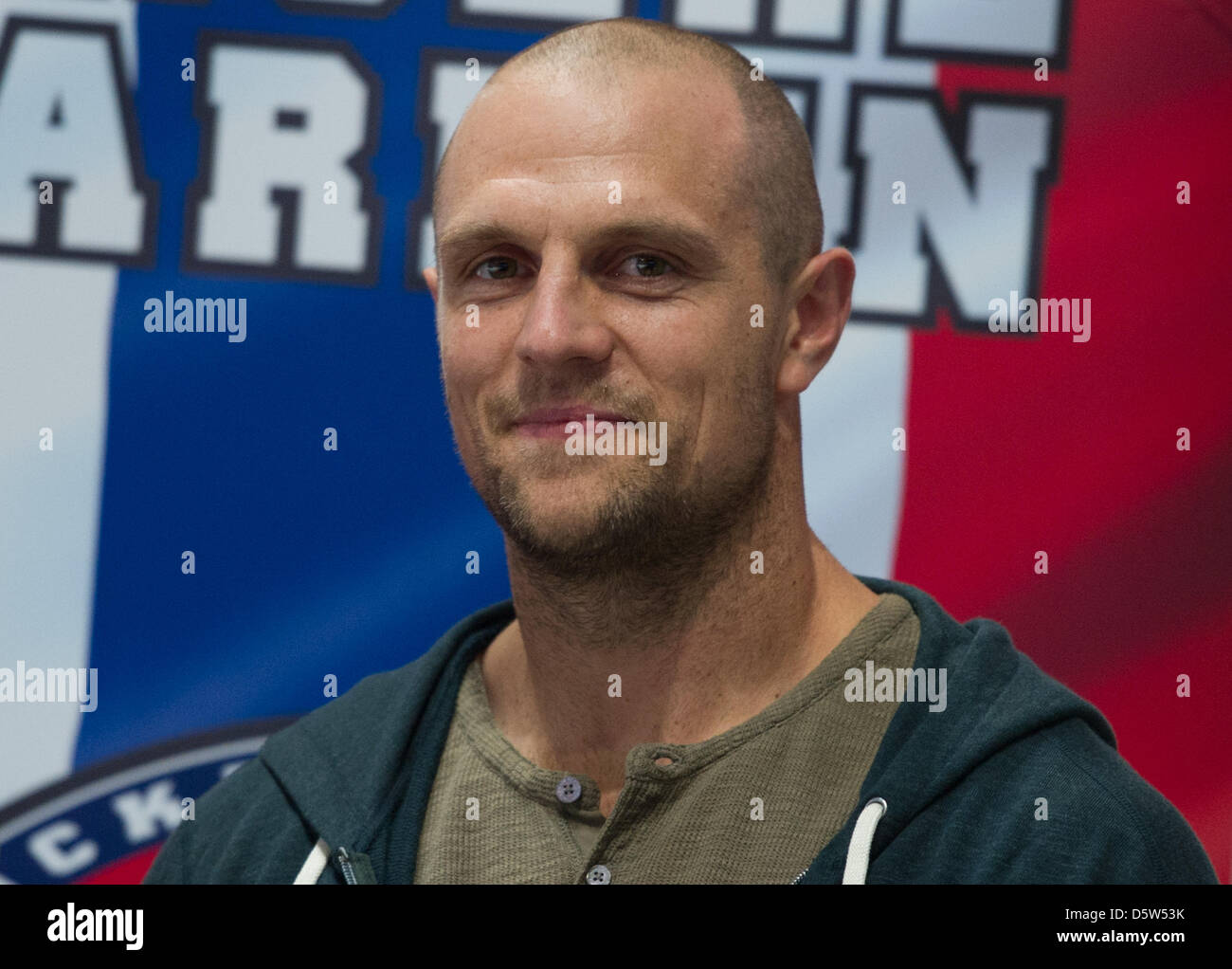 Mannheim's Dennis Seidenberg is pictured at the stadium during a DEL ...