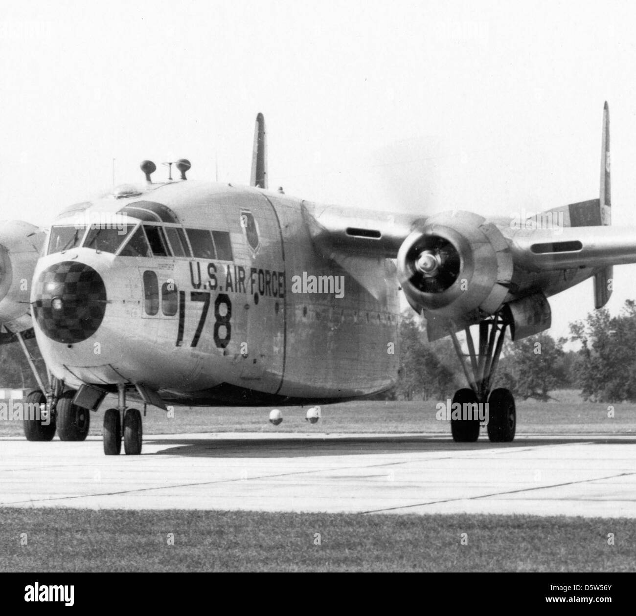 The Fairchild C-119C Flying Boxcar was a military cargo aircraft used ...