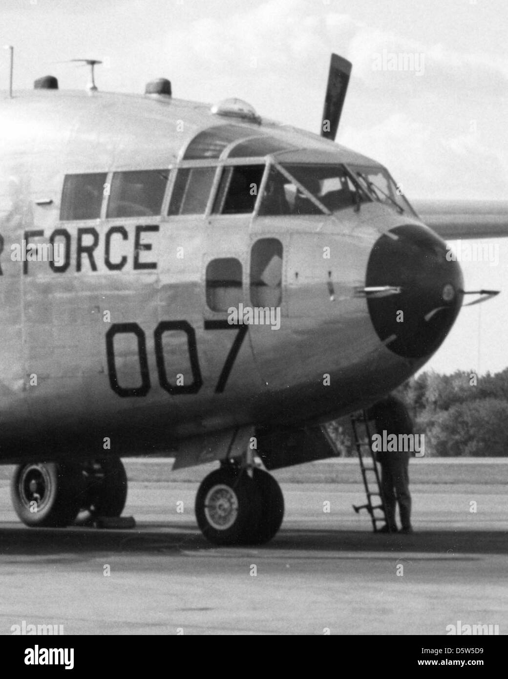 The Fairchild C-119F 'Flying Boxcar' was a military transport aircraft ...
