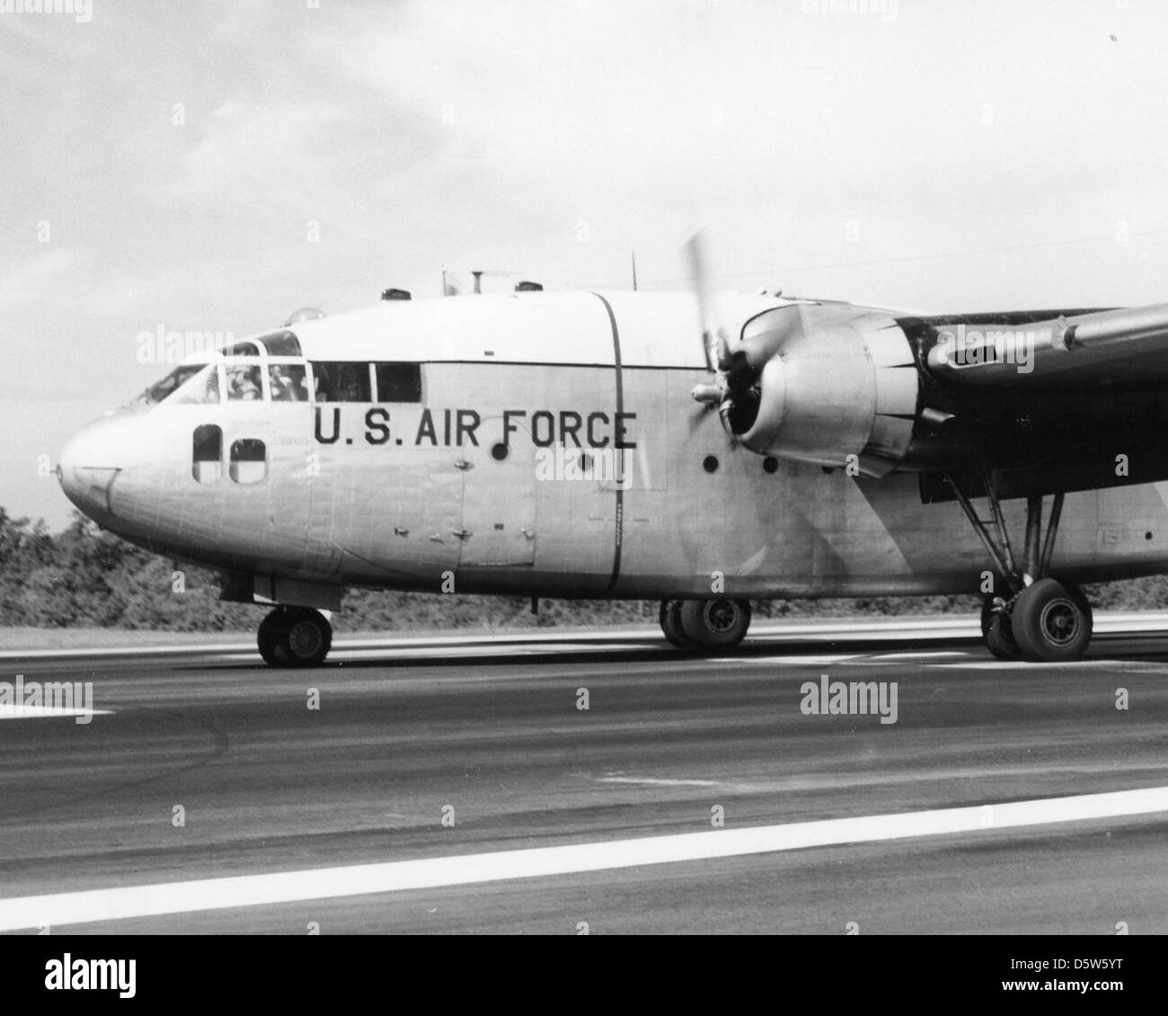 The Fairchild C-119C-20-FA Flying Boxcar is a military transport ...