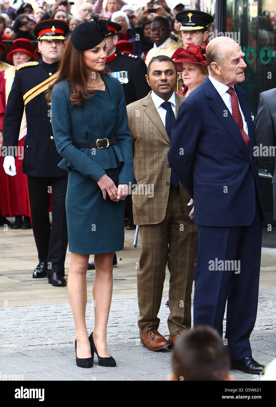 Catherine, Duchess of Cambridge, aka Kate Middleton greets members of ...