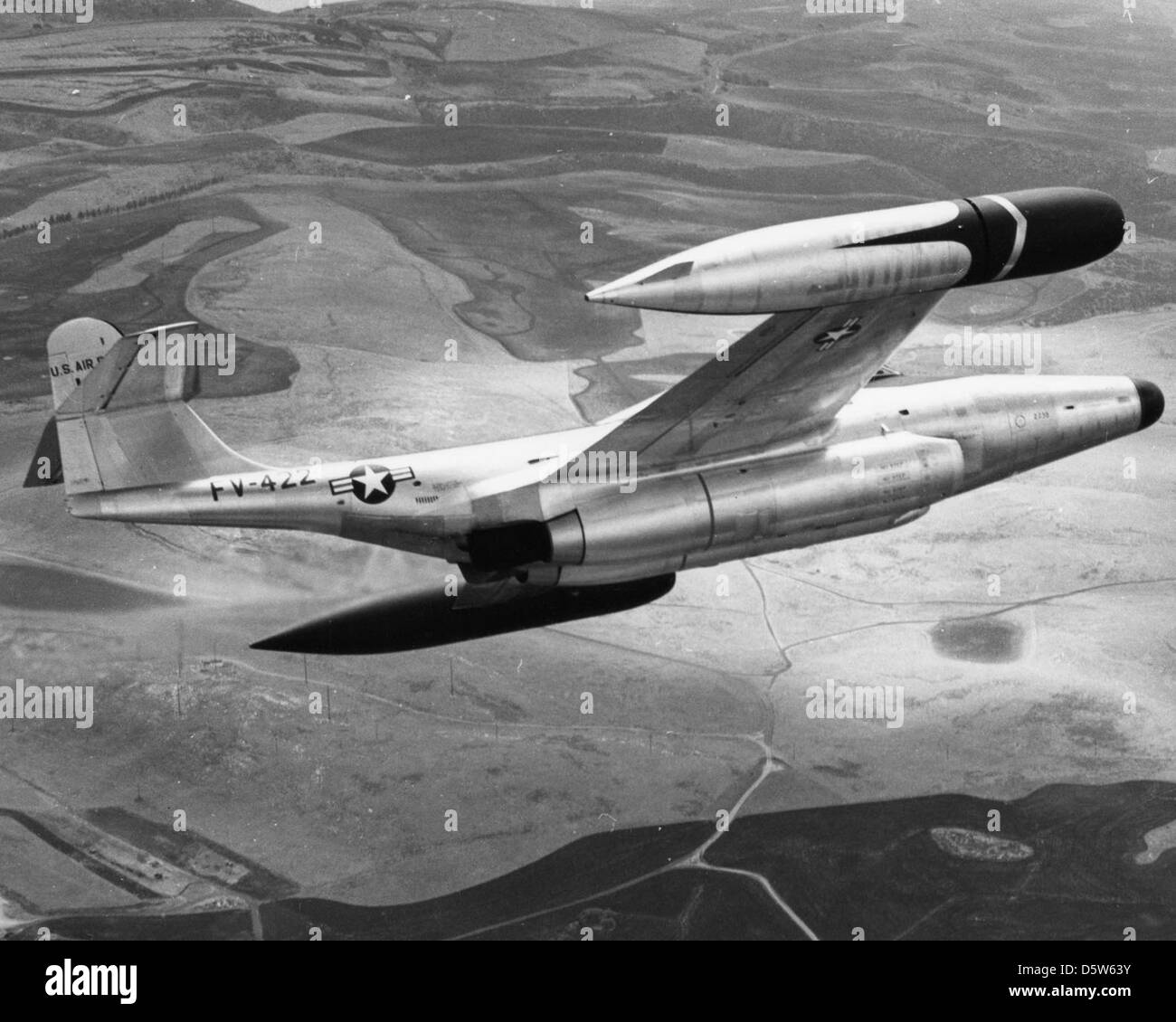 The Northrop F-89D-5-NO Scorpion, an all-weather interceptor, was ...