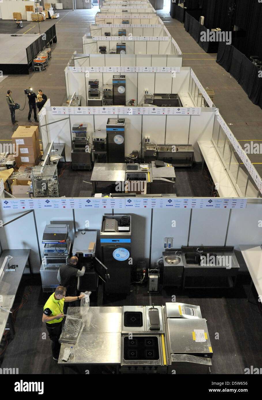 Food demonstration trade show hi-res stock photography and images - Alamy