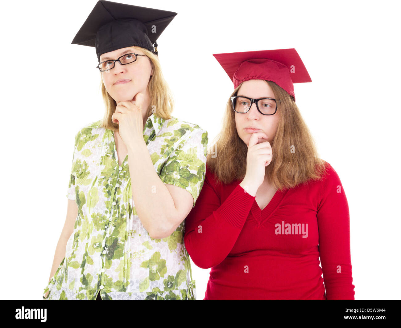 Two female graduates Stock Photo - Alamy