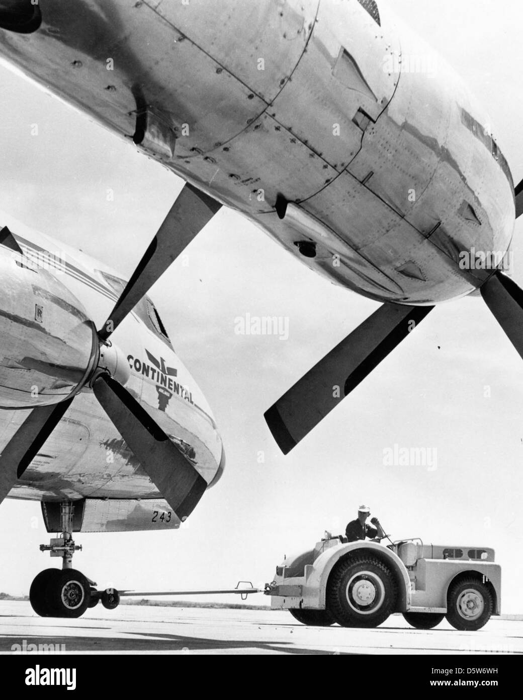 Vickers viscount Black and White Stock Photos & Images - Alamy