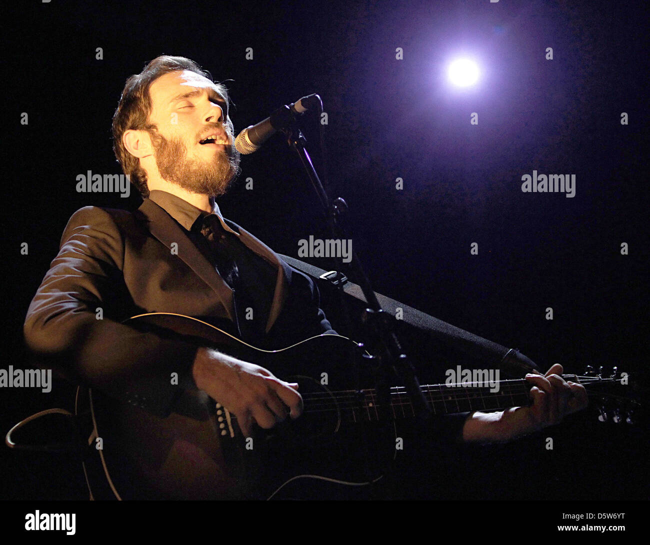 Irish Musician James Vincent McMorrow performing at the Royal Festival ...