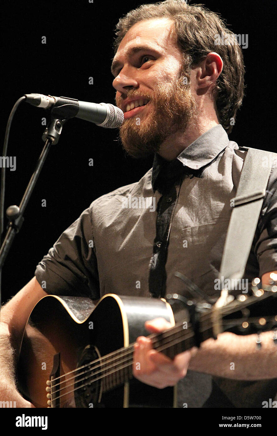 Irish Musician James Vincent McMorrow performing at the Royal Festival ...