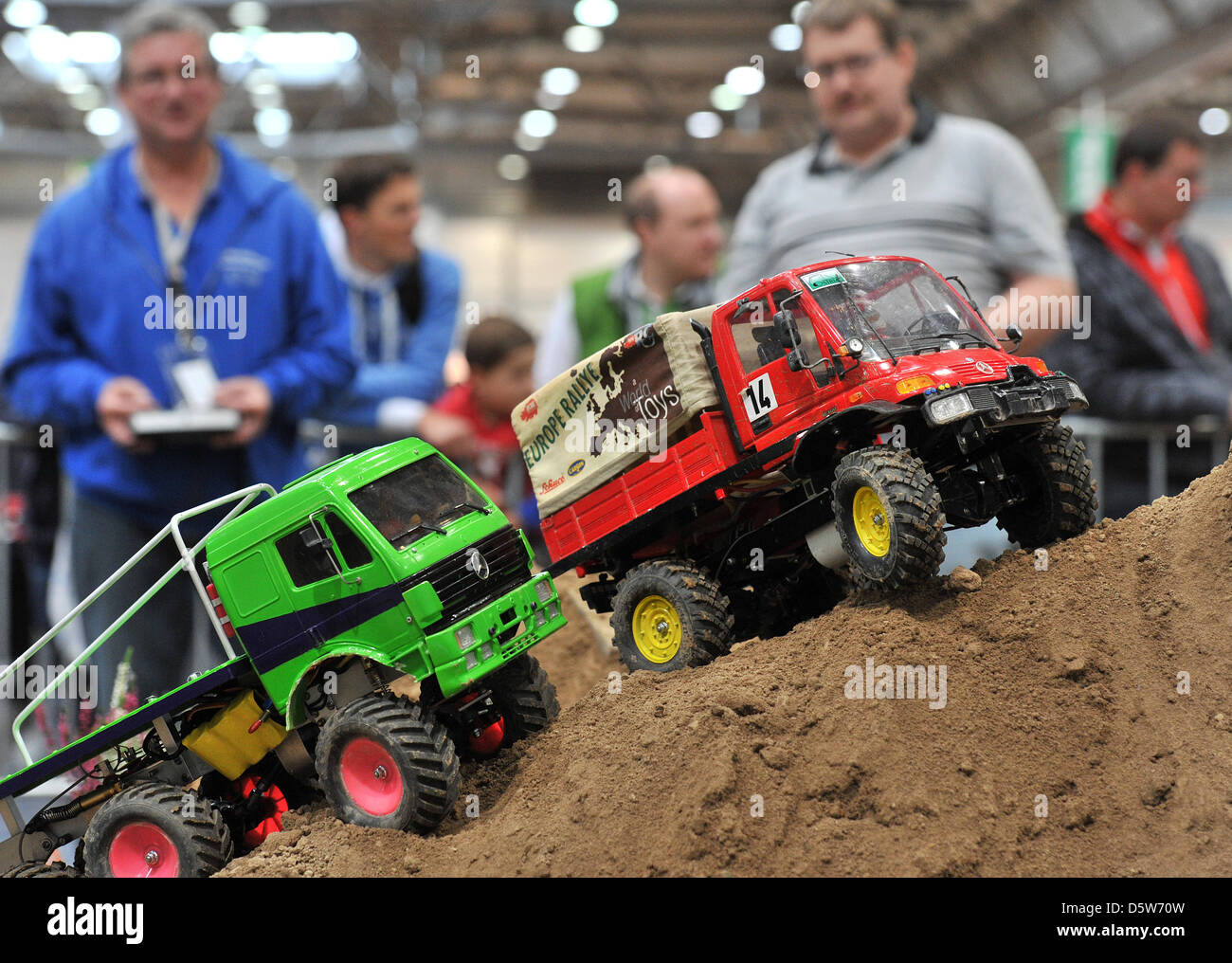 Radio controlled model trucks hi-res stock photography and images - Alamy