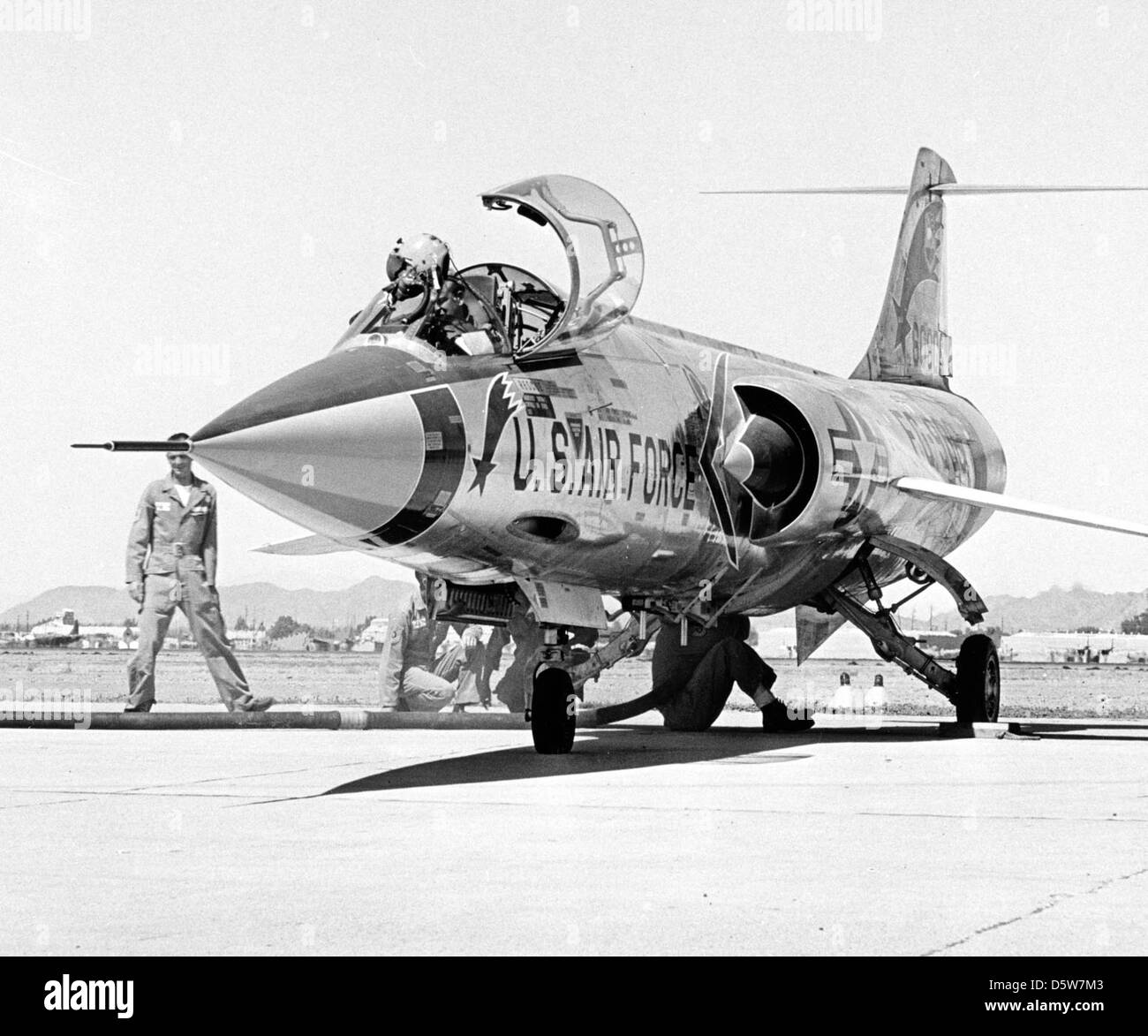 Lockheed F-104C-5-LO "Starfighter" of the 479th TFW, George AFB, CA ...