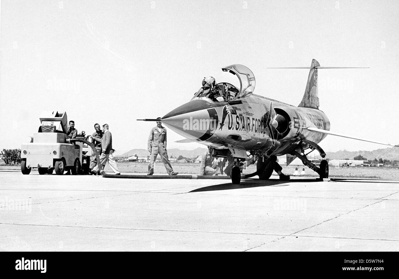 The Lockheed F-104C-5-LO Starfighter was a fighter aircraft used by the ...