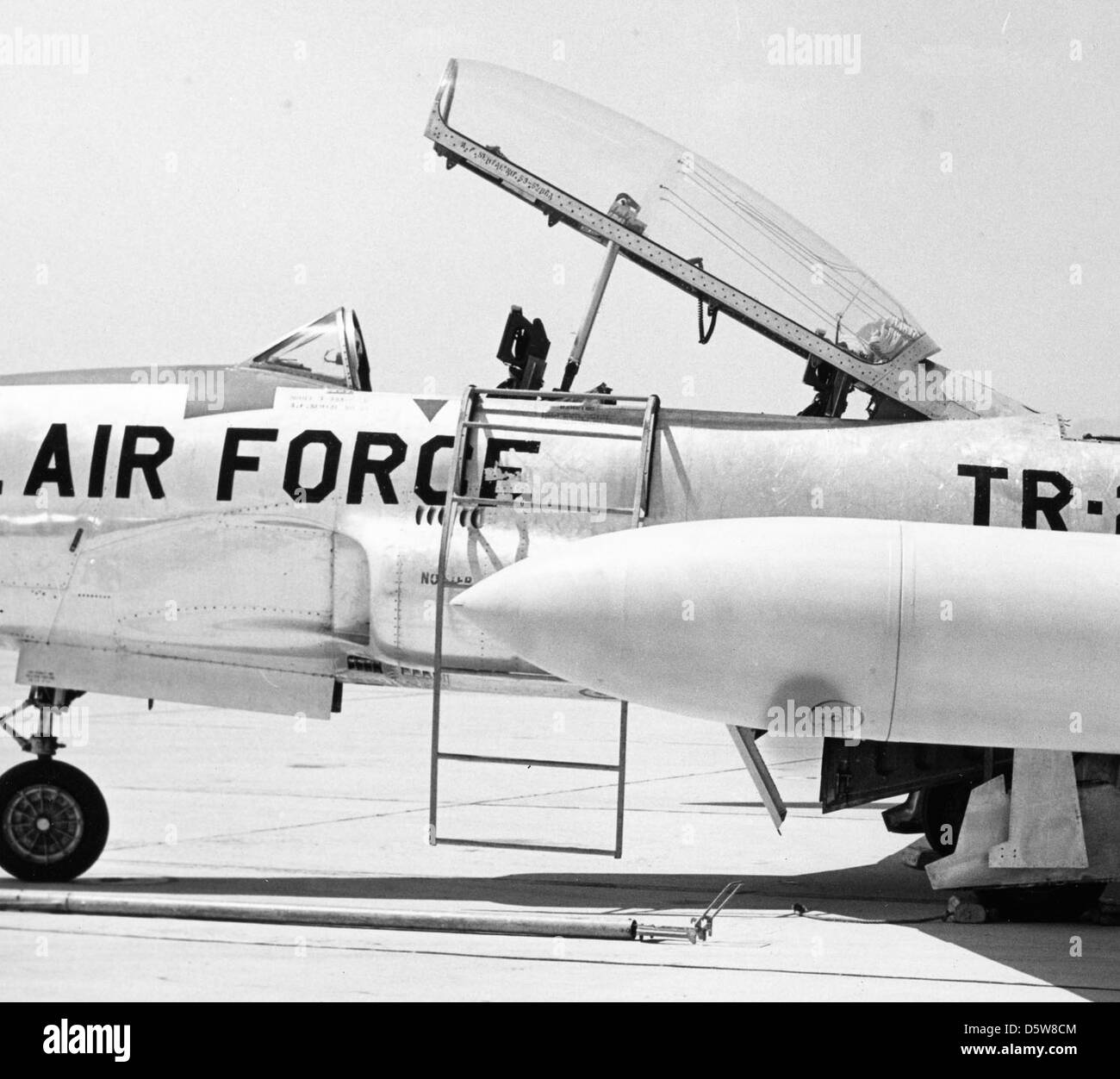 The Lockheed T-33A-1-LO Shooting Star was a U.S. Air Force trainer ...