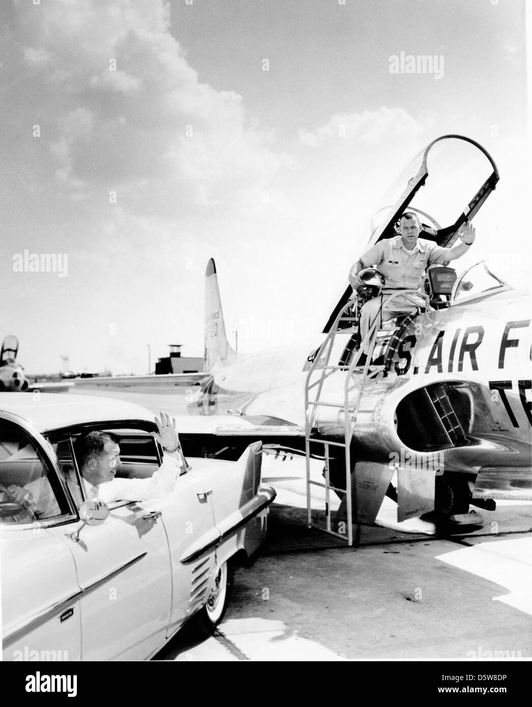 Lockheed t 33a shooting star hi-res stock photography and images - Alamy