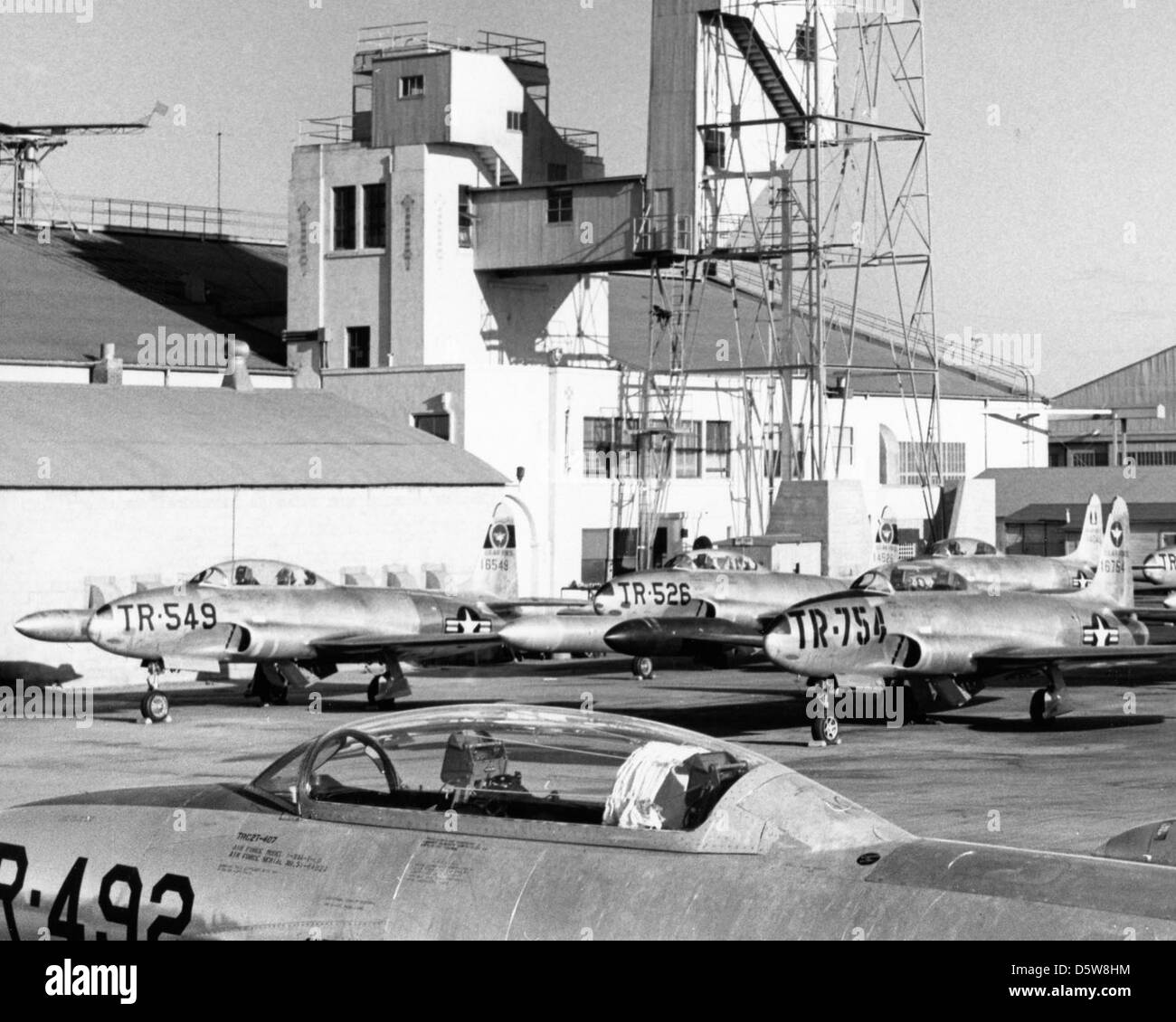 Lockheed t 33a plane hi-res stock photography and images - Alamy